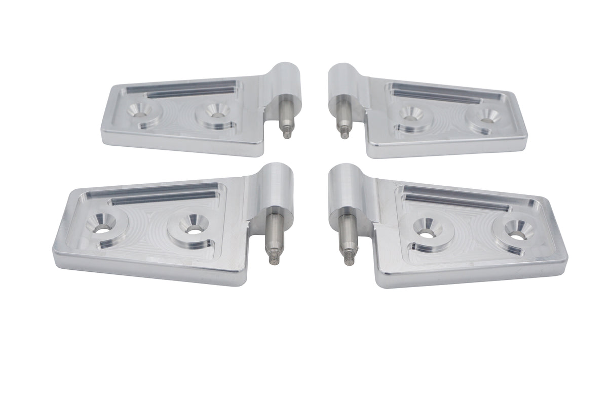 Door Hinges - BILLET (Royal Hooks) RAW fits Jeep Wrangler JK - JKU – Royal Hooks